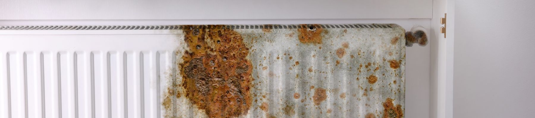 How to remove rust from a white radiator