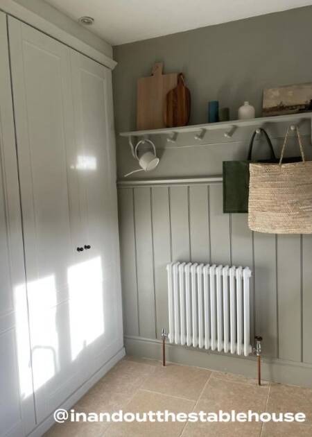 How to decorate above a radiator