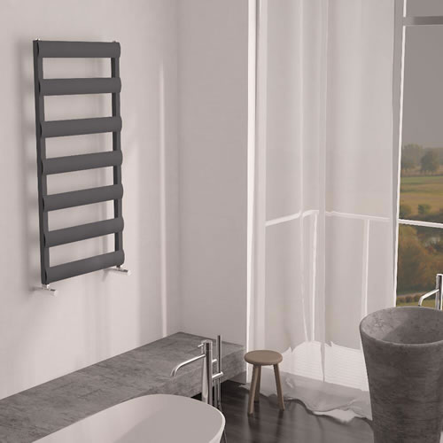 Anthracite Heated Towel Rails | Grey Towel Radiators UK