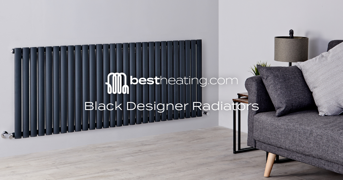 Black Designer Radiators | Black Radiators | BestHeating